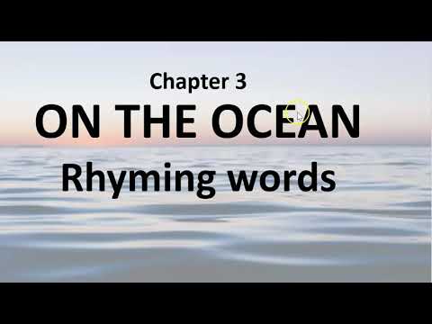 For Class 8th Chapter 3: Poem On the Ocean L3 Rhyming Words