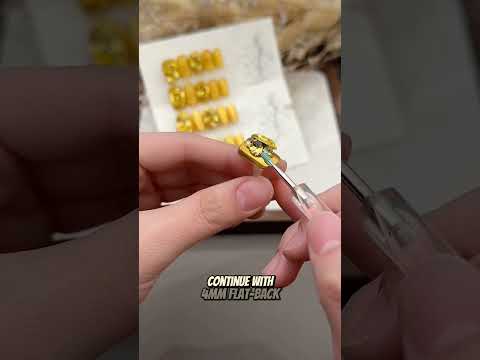 Rich Gold Chrome Nail Tutorial 💰✨ | Mirror Powder Tips for Perfect Shine