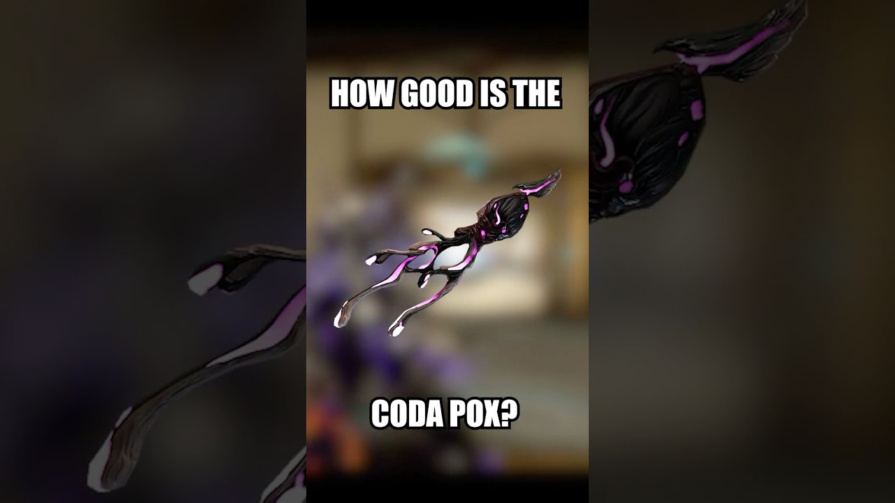 How good is the Coda Pox?  #tennocreate #warframe #gaming #zerobloodrose