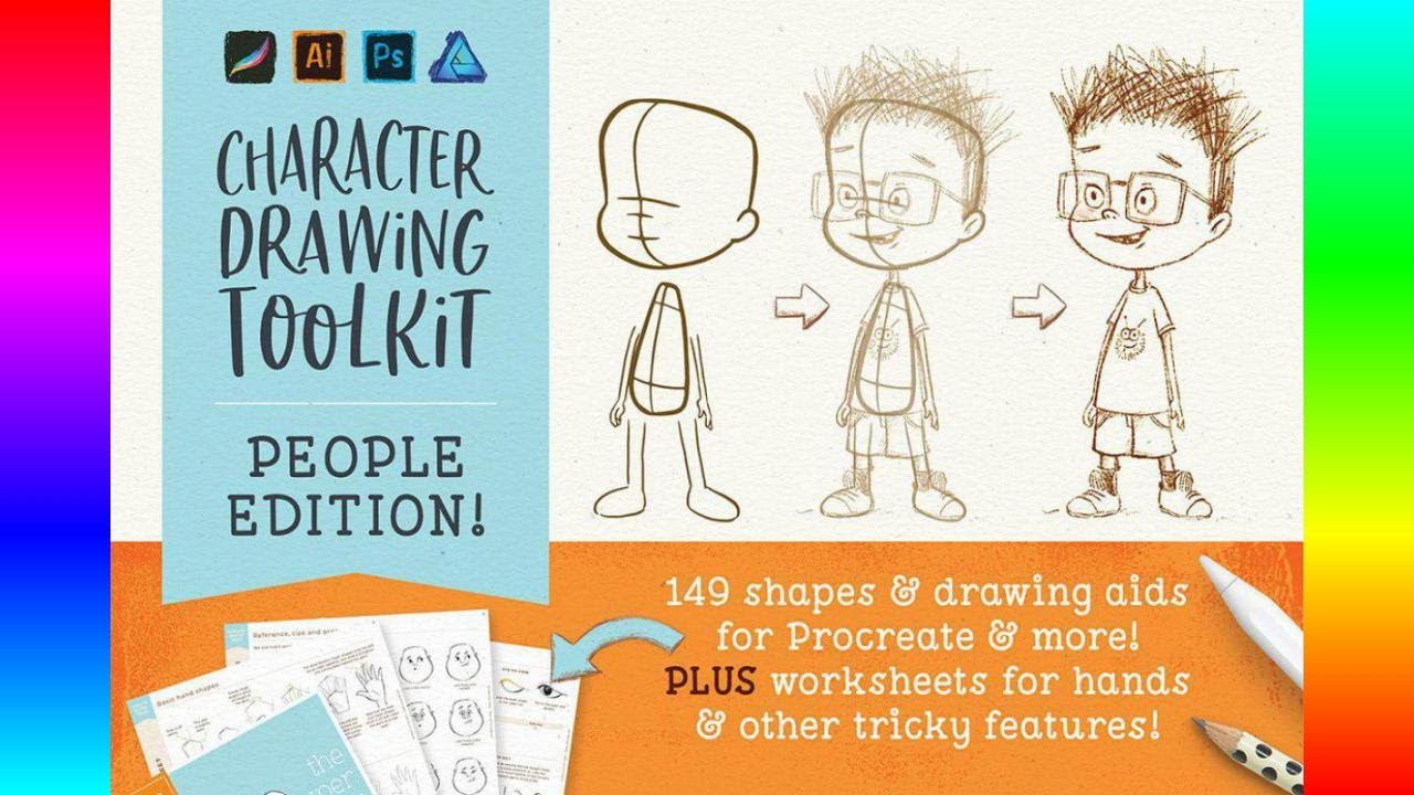 Procreate Brush Pack: Procreate People Drawing Toolkit