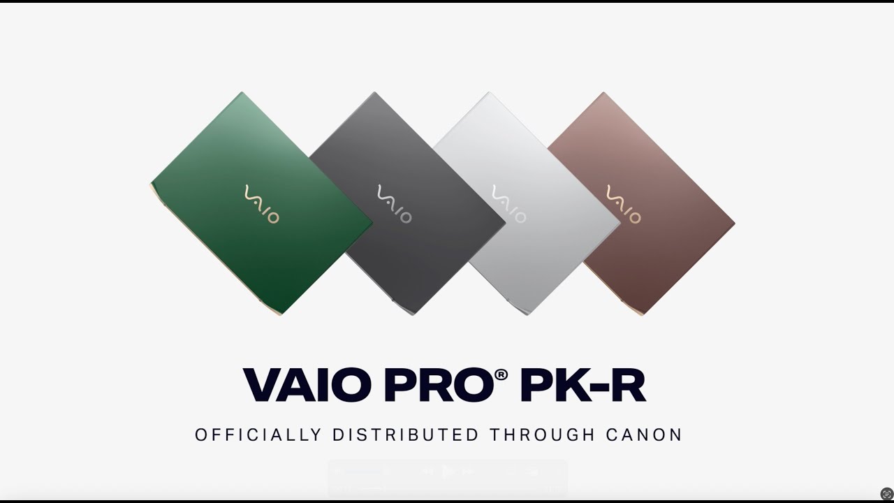 VAIO Pro PK-R Laptops for Business - Now Distributed Through Canon