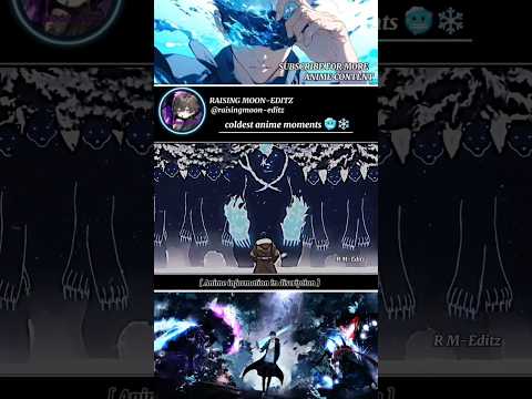 Coldest anime moments 🥶❄️ [ solo leveling season 2 ]