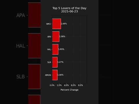 Top 5 Gainers and Losers in S&P 500 - Daily Highlights