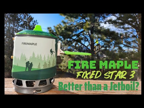 Fire Maple Fixed Star 3 Camp Stove Review: Better than a Jetboil? #campinggear #campstove