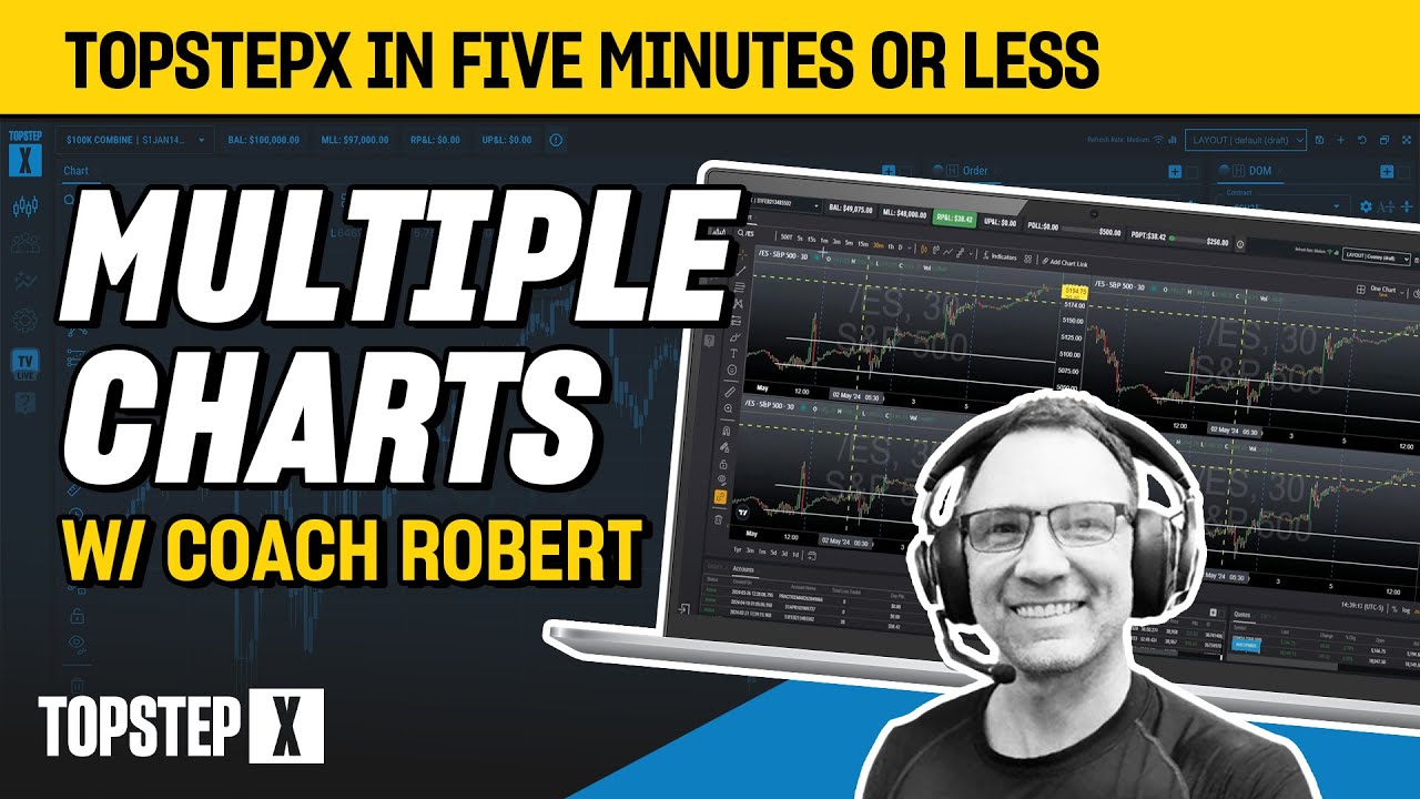 TopstepX - 5 Mins or Less | Multiple Charts