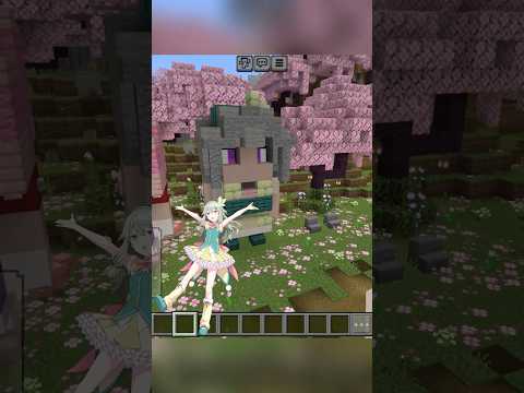 Building Nene Kusanagi in Minecraft || PROJECT SEKAI
