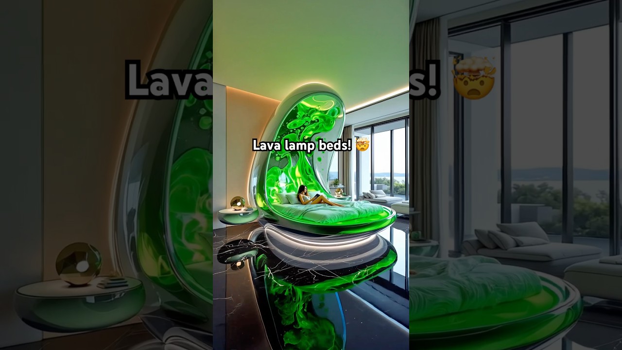 These Lava Lamp Beds Are a Whole Mood (And We’re Obsessed)