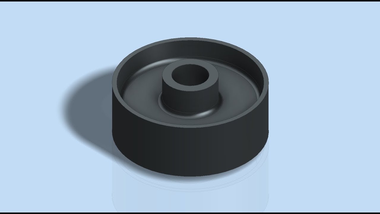 AUTODESK INVENTOR WHEEL ASSEMBLY: WHEEL