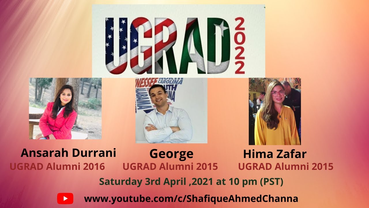 Global UGRAD 2022 (US Exchange Program for Undergraduates)