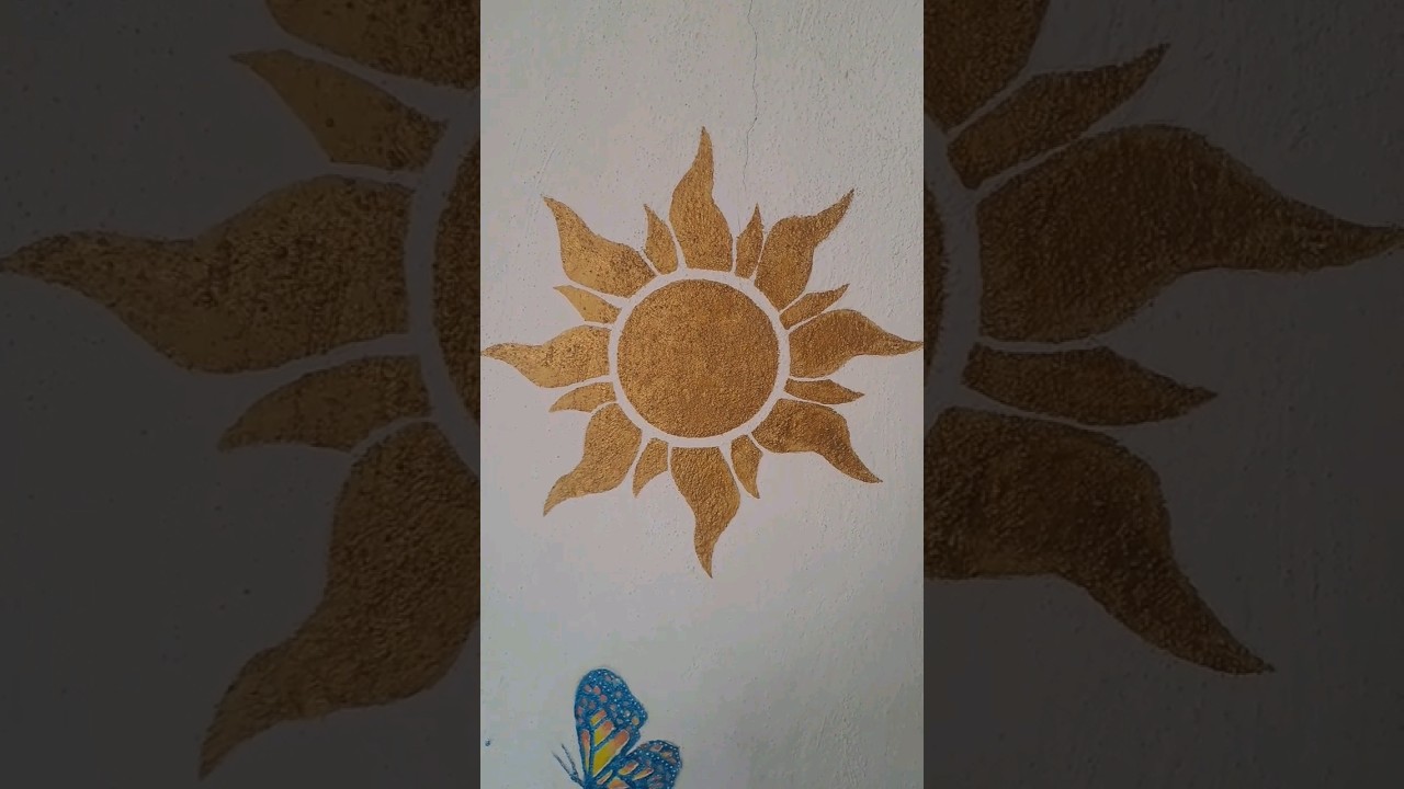 Pintando el sol de Enredados #rapunzel #dibujo #arte #disney #disneyprincess
