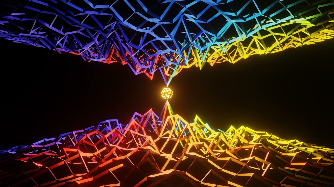 Abstract Wireframe Animation