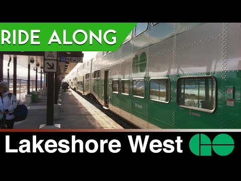 Lakeshore West GO Train Ride Along