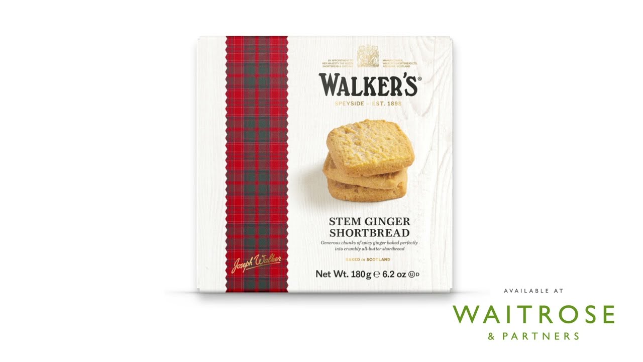 Walker's Stem Ginger Shortbread | Available Now in Waitrose