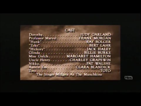 The Wizard Of Oz (1939) End Credits (TBS 2023)