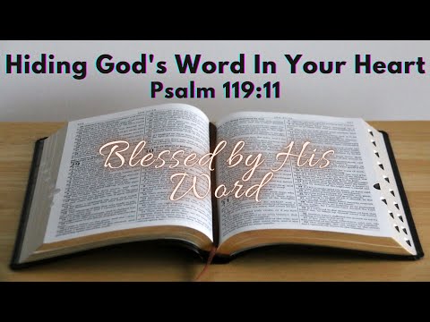 Verse Of The Day | Today's Verse : Psalm 119:11 | Hiding God's Word In Your Heart