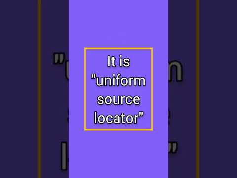 the full form of "url" #url @sparking lines