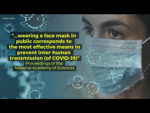 How wearing a mask can help prevent the spread of COVID-19 | KVUE