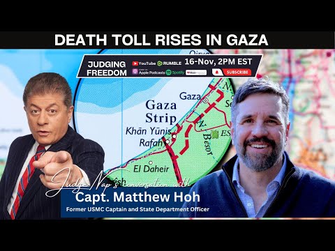 Matthew Hoh, fmr USMC Captain on propaganda and mind-control in Gaza ...
