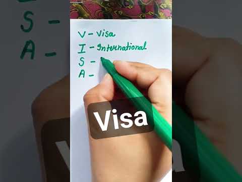 full form of Visa #visa #fullform #words #wordexploration #trending #subscribe #like #shorts #short
