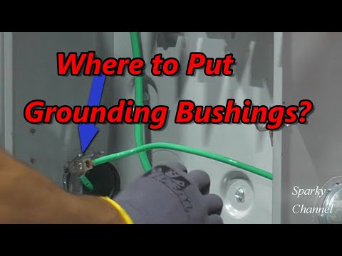 Where to Put Grounding Bushings? 2023 NEC 252.92(B)