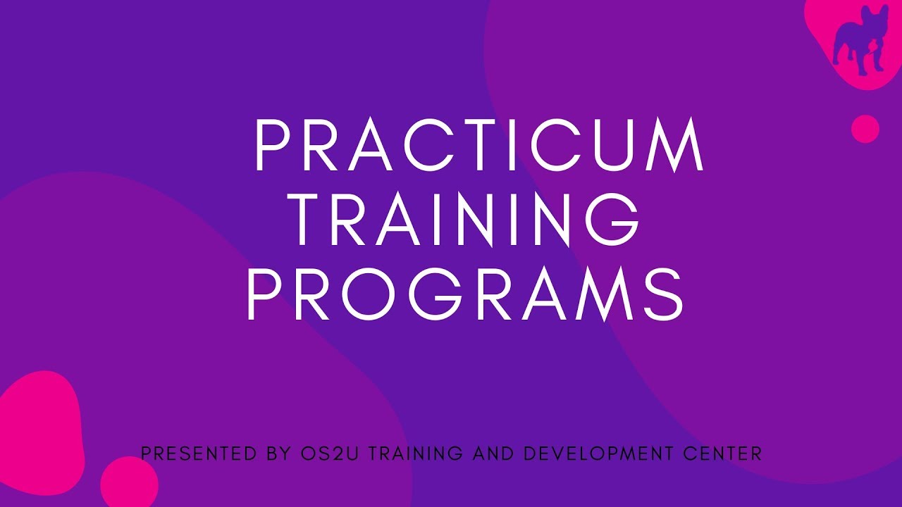Practicum Training Programs PPT