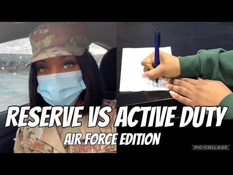 ACTIVE DUTY VS RESERVE | AIR FORCE | REQUIREMENTS, PROMOTIONS, BENEFITS | IS ACTIVE DUTY FOR YOU ?