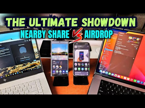 Google's Nearby Share BETA Vs Airdrop for Computers and Phones : Battle of the File Transfer Methods