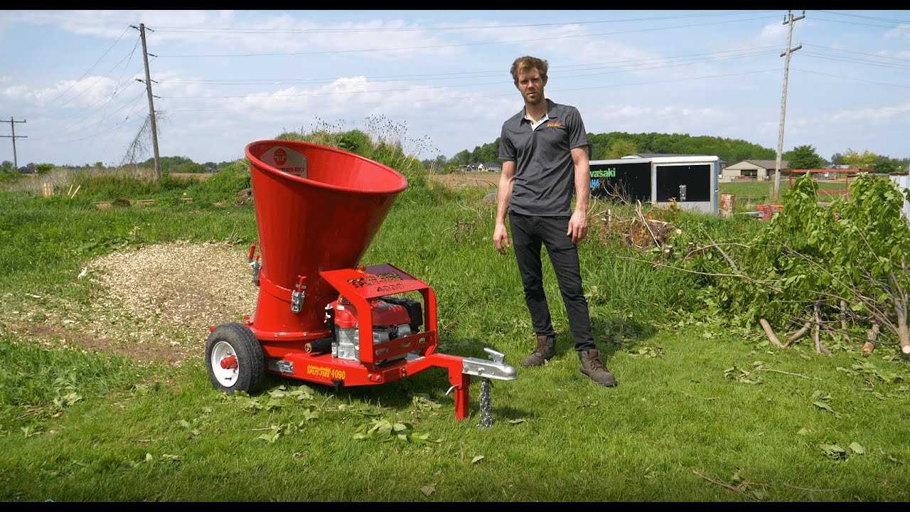 4090 Wood Chipper How To - Operate