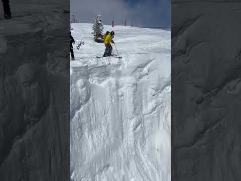 Corbet’s Couloir #jackson #corbets #ski