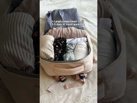 Viral Amazon Travel Backpack #amazonfinds #travelbackpack #traveles #ugc #contentcreator
