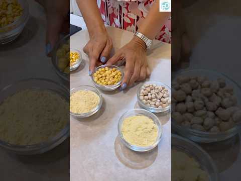 Difference between Besan, Sattu & Chickpea Flour #food #knowledge #easyrecipe #renudalalrecipes
