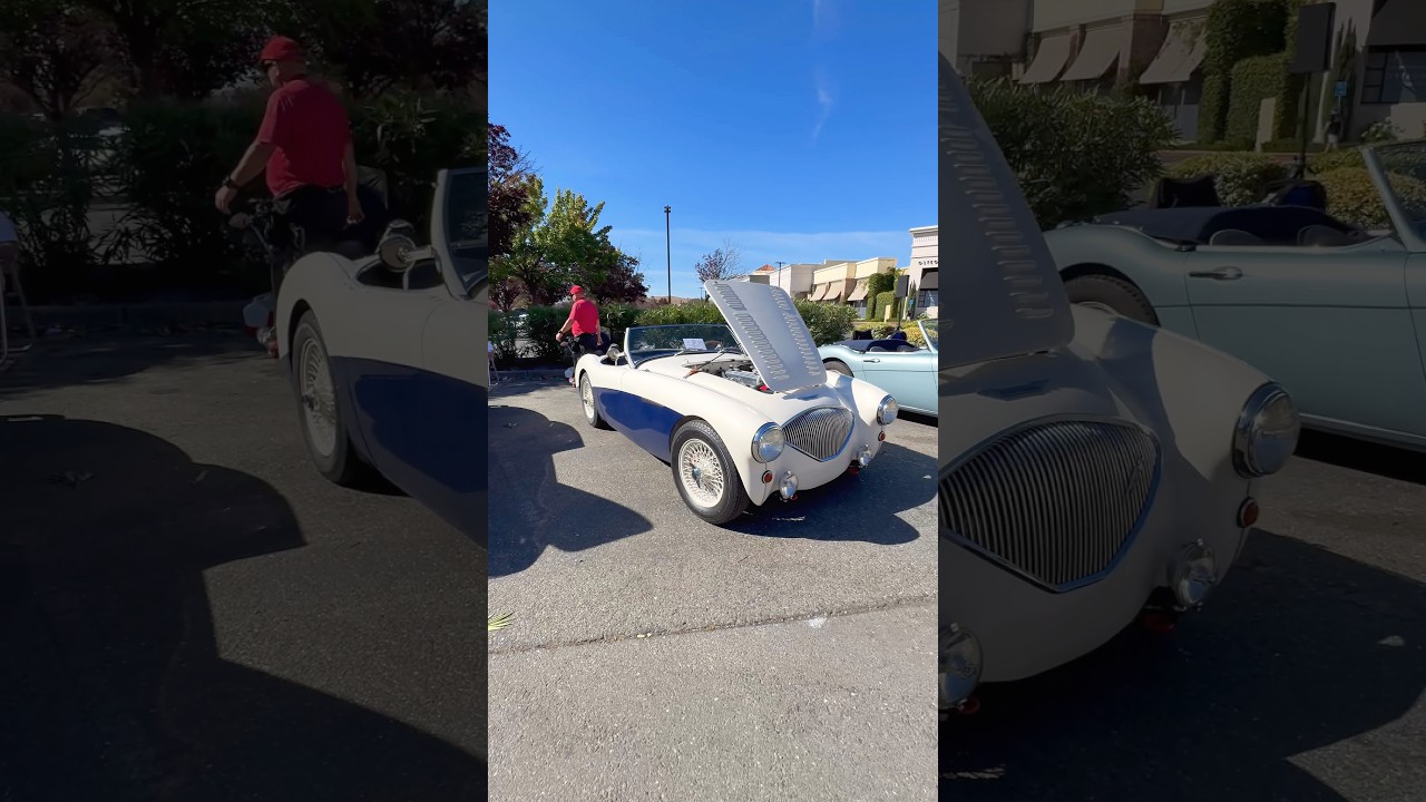 🇬🇧🏁 Austin-Healey 100 — A brilliant masterpiece of classic British design