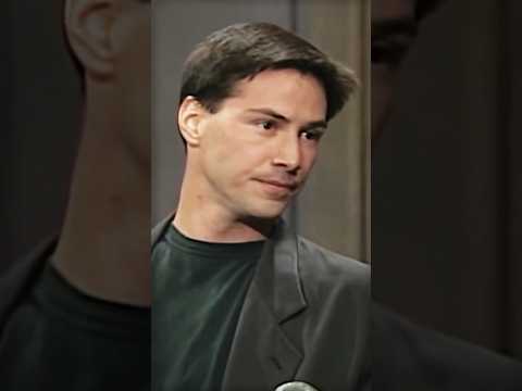 What does Keanu's name mean? #Letterman #KeanuReeves #funny #shorts #celebrity #interview