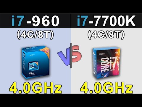 i7-960 vs i7-7700K | IPC Comparison