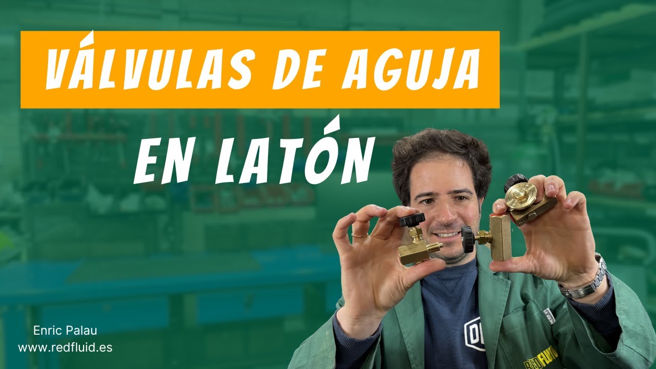 Válvulas de aguja en latón