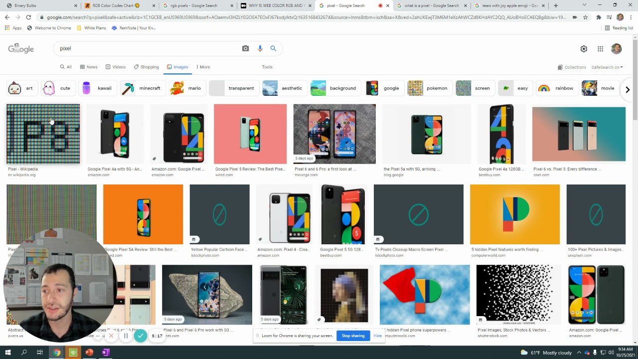 How computers interpret translate binary values into visual pixels using RGB