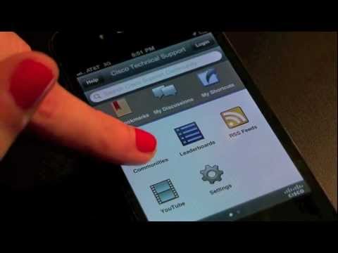 Cisco iPhone Application