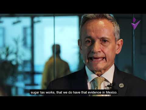 Dr Juan Rivera discusses the challenges and benefits of the sugar tax in Mexico