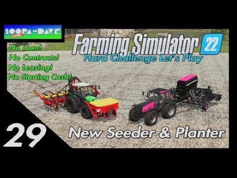 Farming Simulator 22 New Planter And Seeder