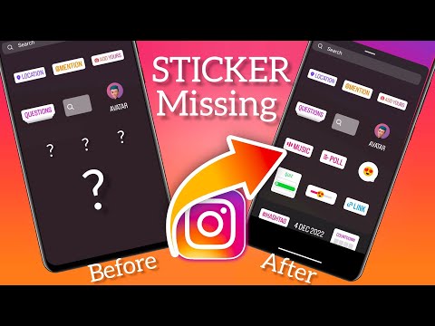 How To Fix Stickers Not Showing Up on Instagram Story | Recover your Missing Stickers