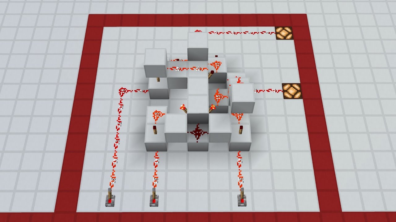 Minecraft 2 Bit Adder [Tutorial]