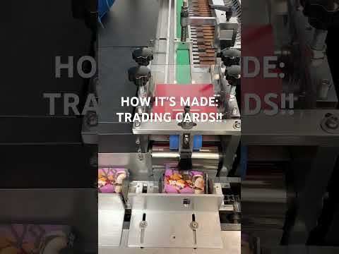 How itβs made: Trading Cards!! π₯ #pokemontcg