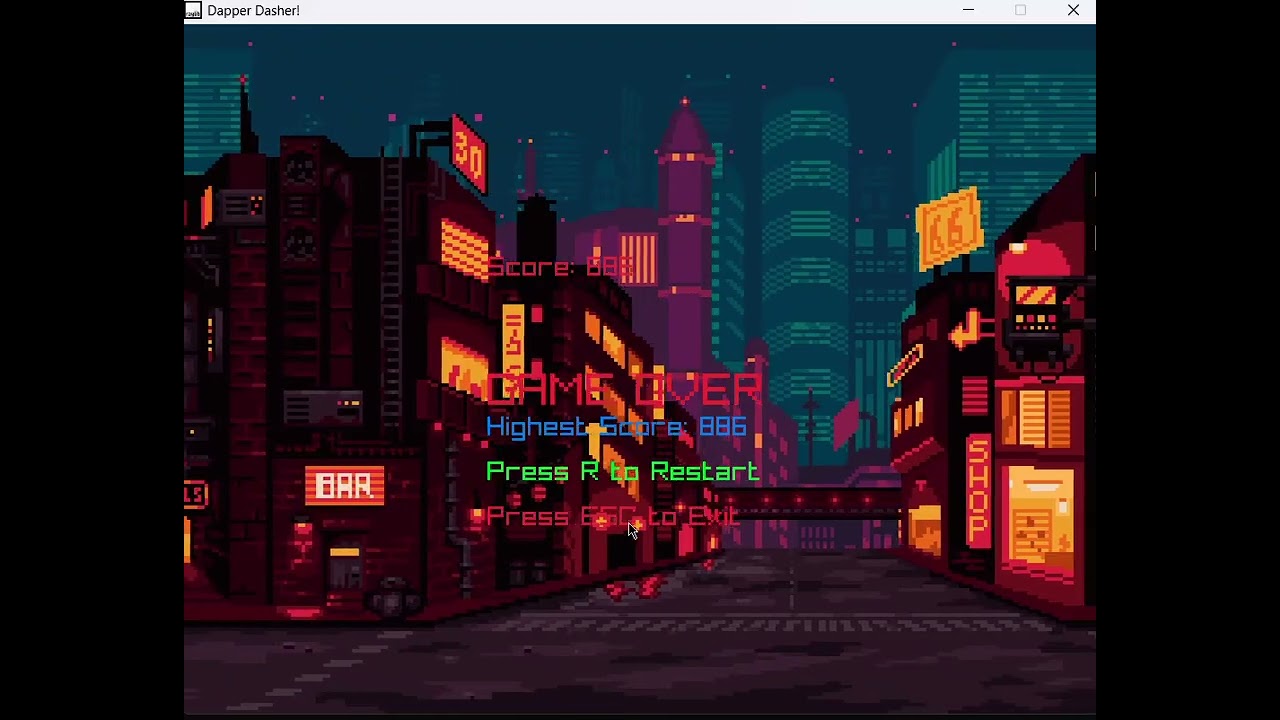 Dapper Dasher Game in C++ & Raylib – Project Showcase