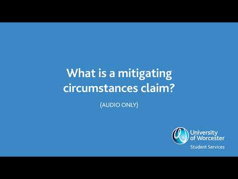 What is a mitigating circumstances claim?