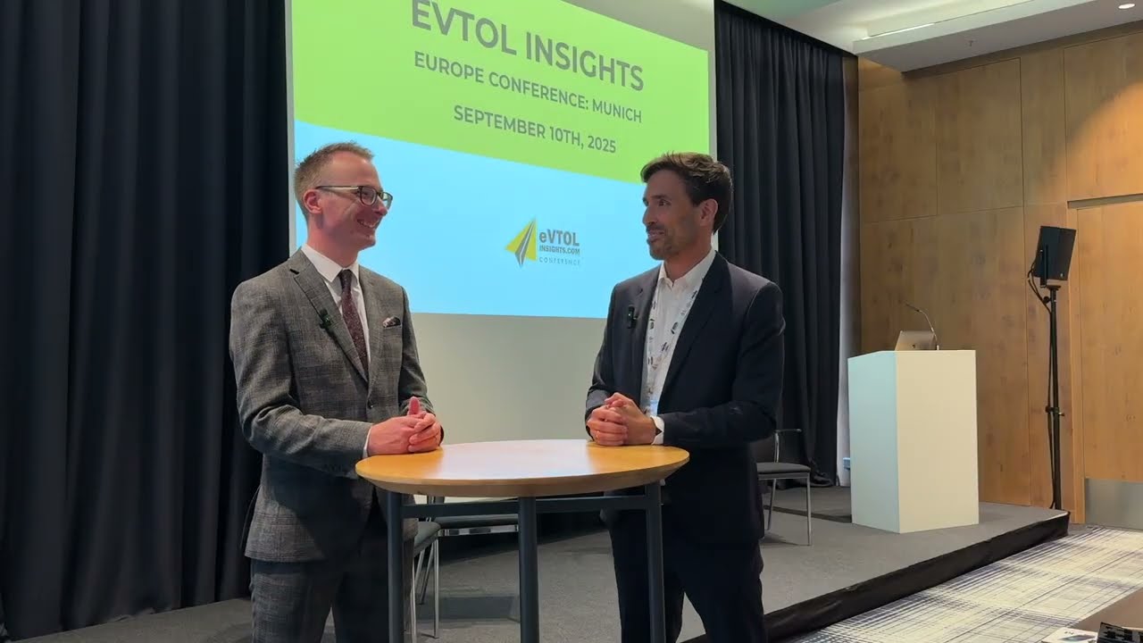 eVTOL Insights' Munich Conference 2025: Live interview with Dr. Chris Schropp of ERC System