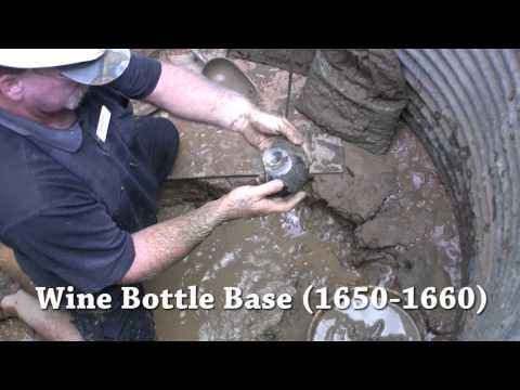 Below the Water Table in a Mid 17th-Century Well at Jamestown