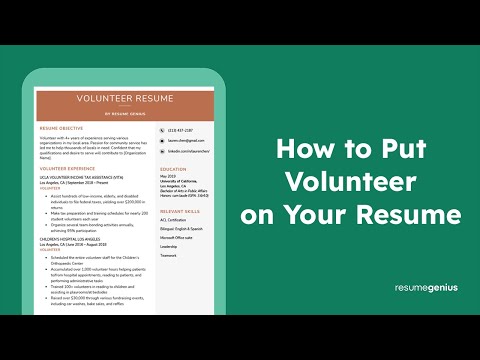 Should I Add Volunteer to My Resume? (and here's how!)