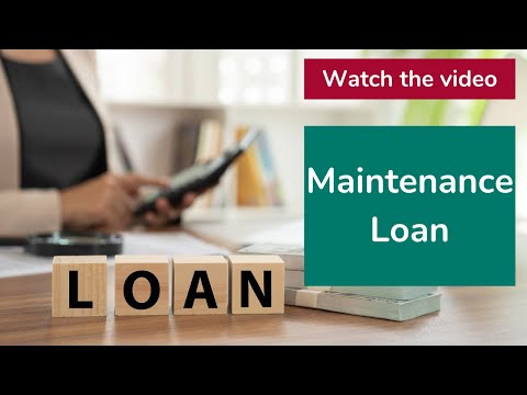 Maintenance Loan