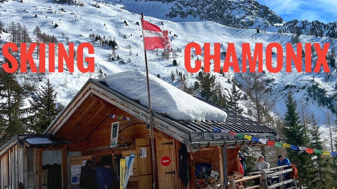 CHAMONIX, The COOLEST ski area?  SKIING Le Tour, Les Grands Montets, Flegere & Brevant.