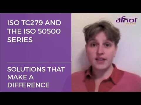 ISO TC279 and the ISO 50500 series